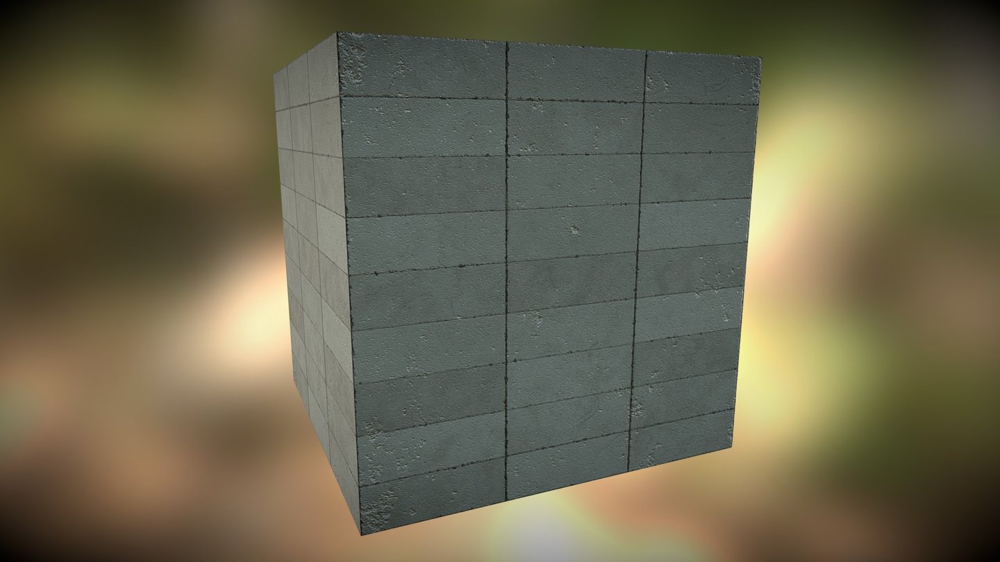 Concrete slabs - 3D model by paulevans92 [92a72e4] - Sketchfab