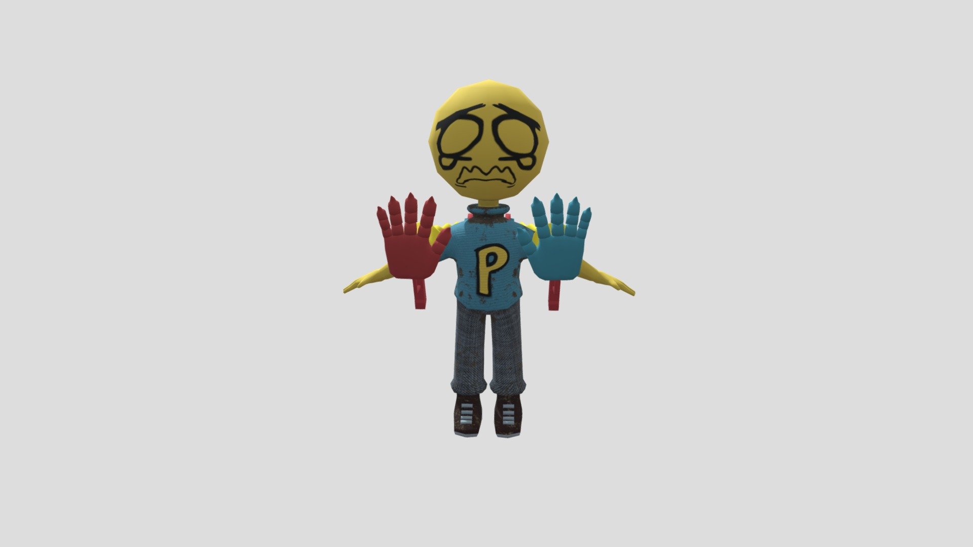 Staff Popy playtime - 3D model by Nguyen.Thang [92abadc] - Sketchfab