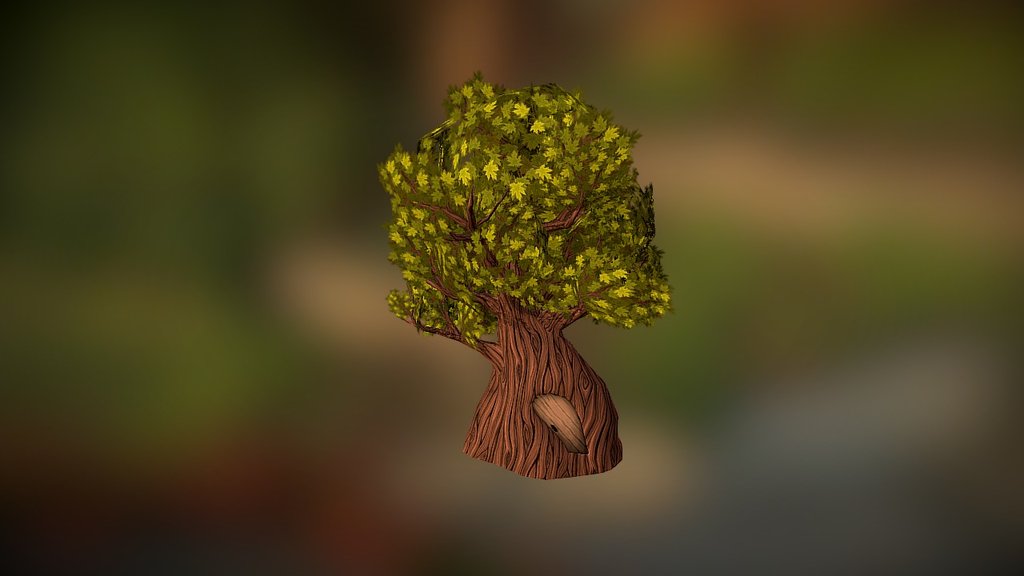 Weird tree - 3D model by larissaal2 [92ac971] - Sketchfab