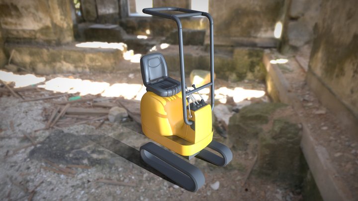 Construction-machines 3D models - Sketchfab
