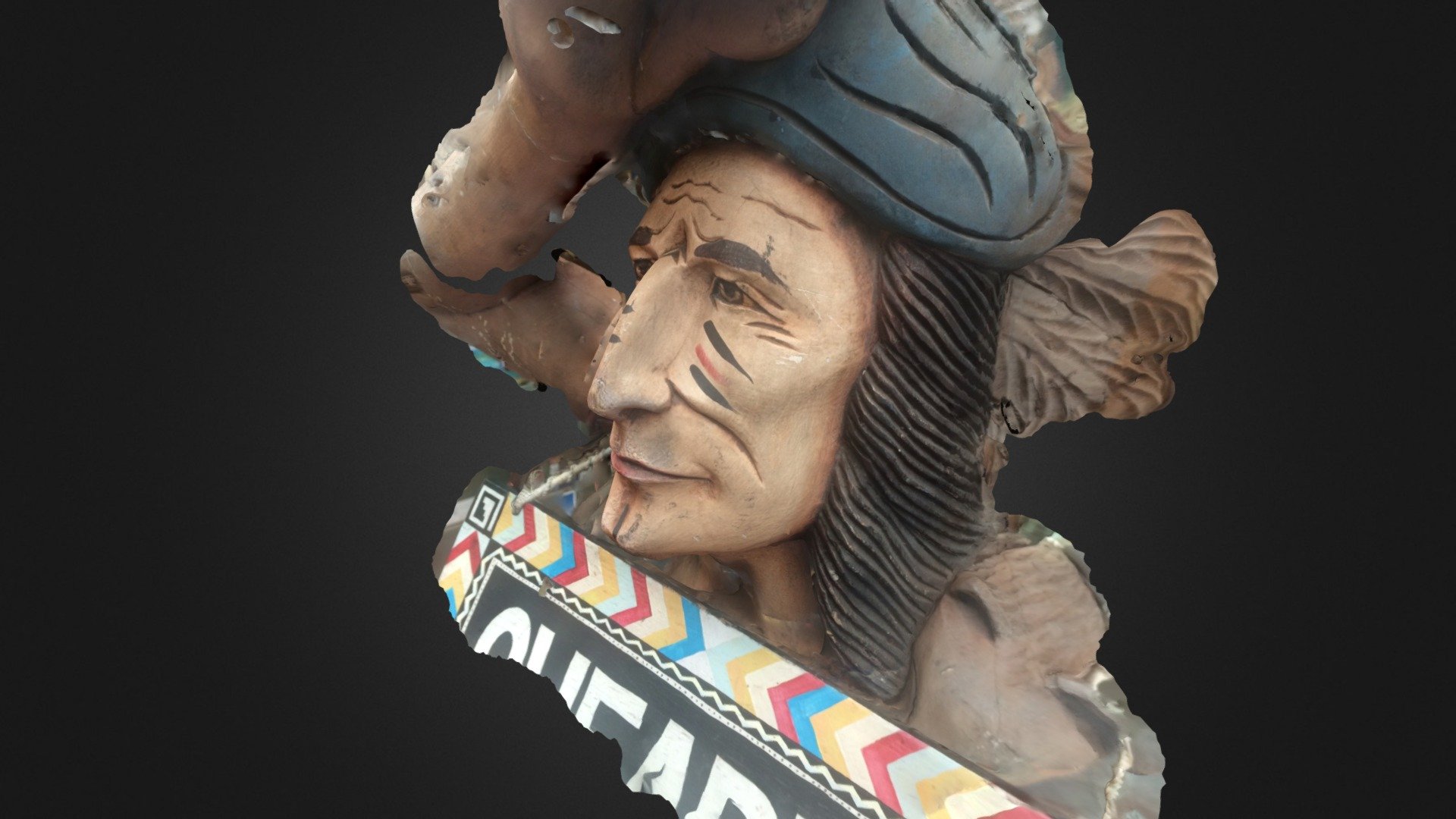 Cigar Statue - 3D model by trnio [92ad6b9] - Sketchfab