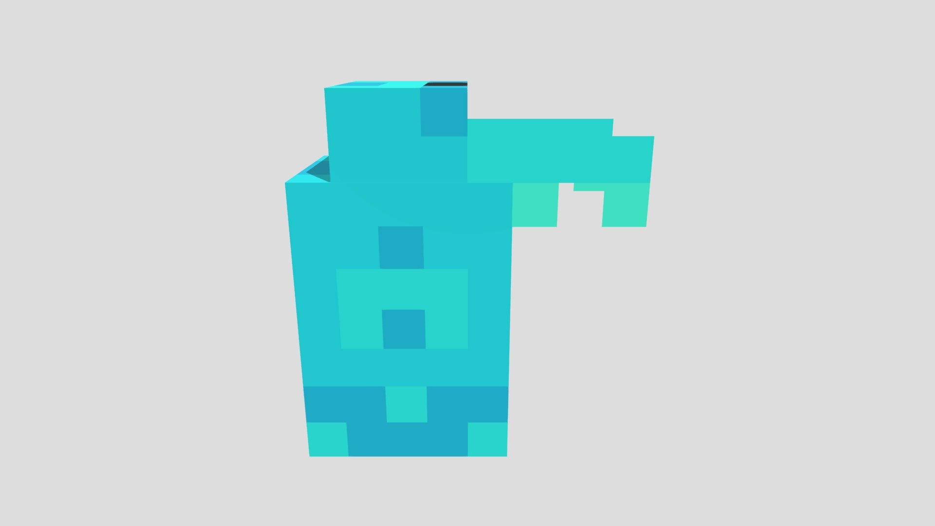Minecraft water flea - Download Free 3D model by Lolnyjkamen [92b1352 ...