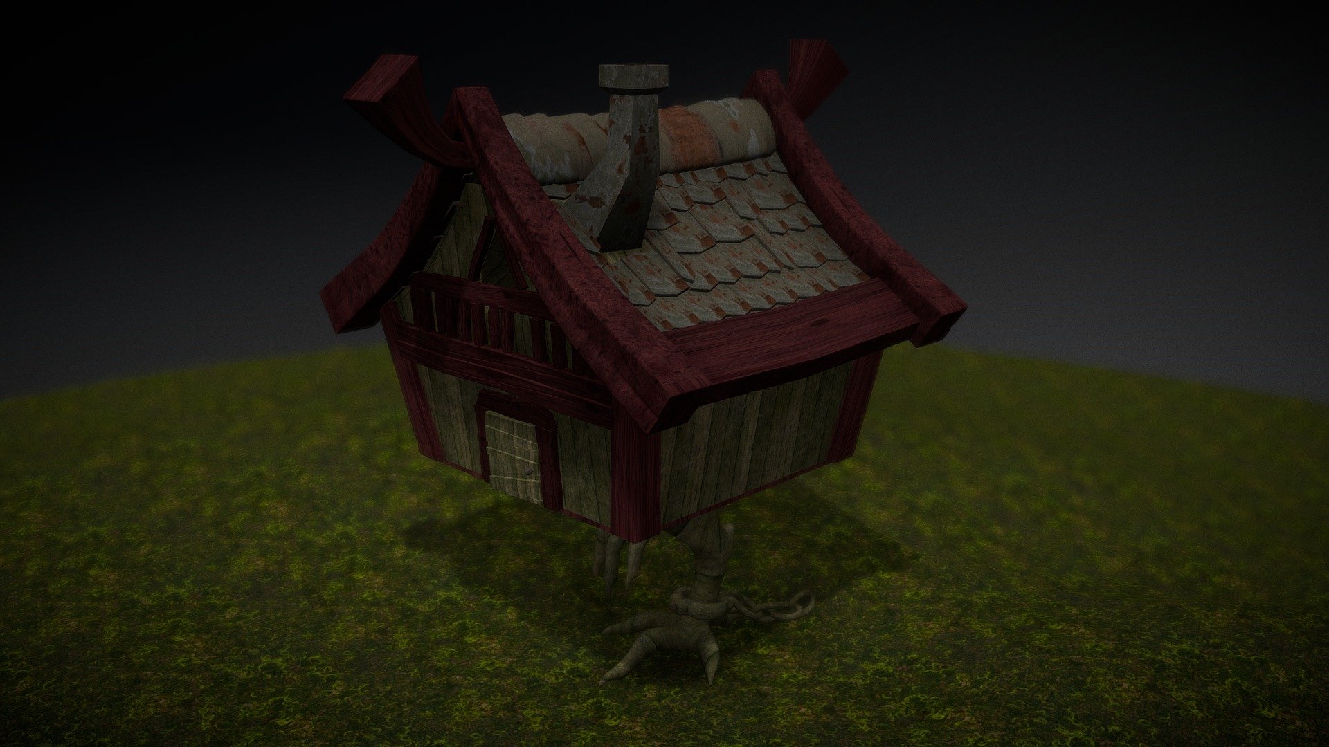 House of Baba Yaga - 3D model by Vingador7000 [92b2c7d] - Sketchfab