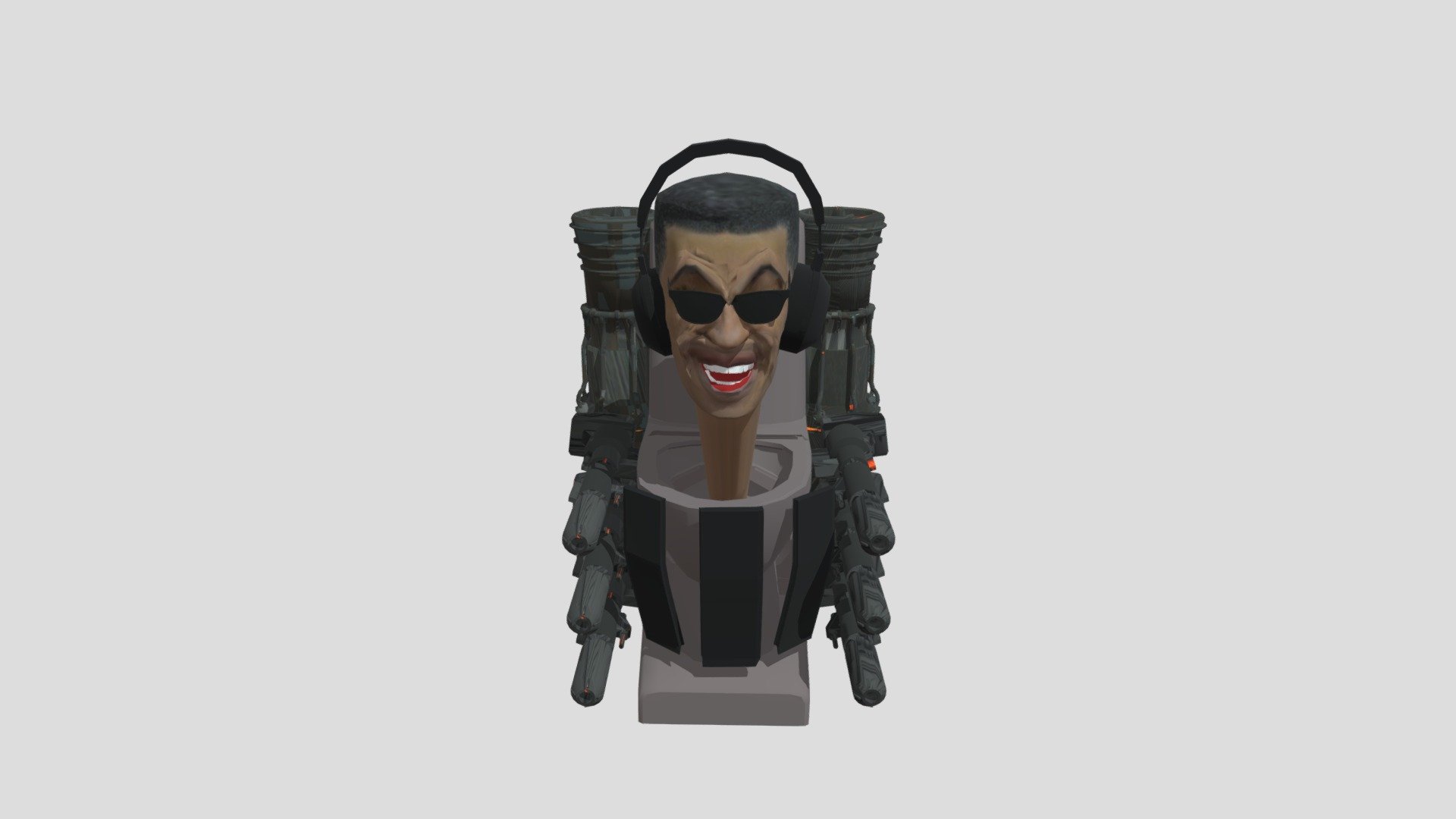 Obama G-man toilet - Download Free 3D model by shadowskullz [92b3397 ...