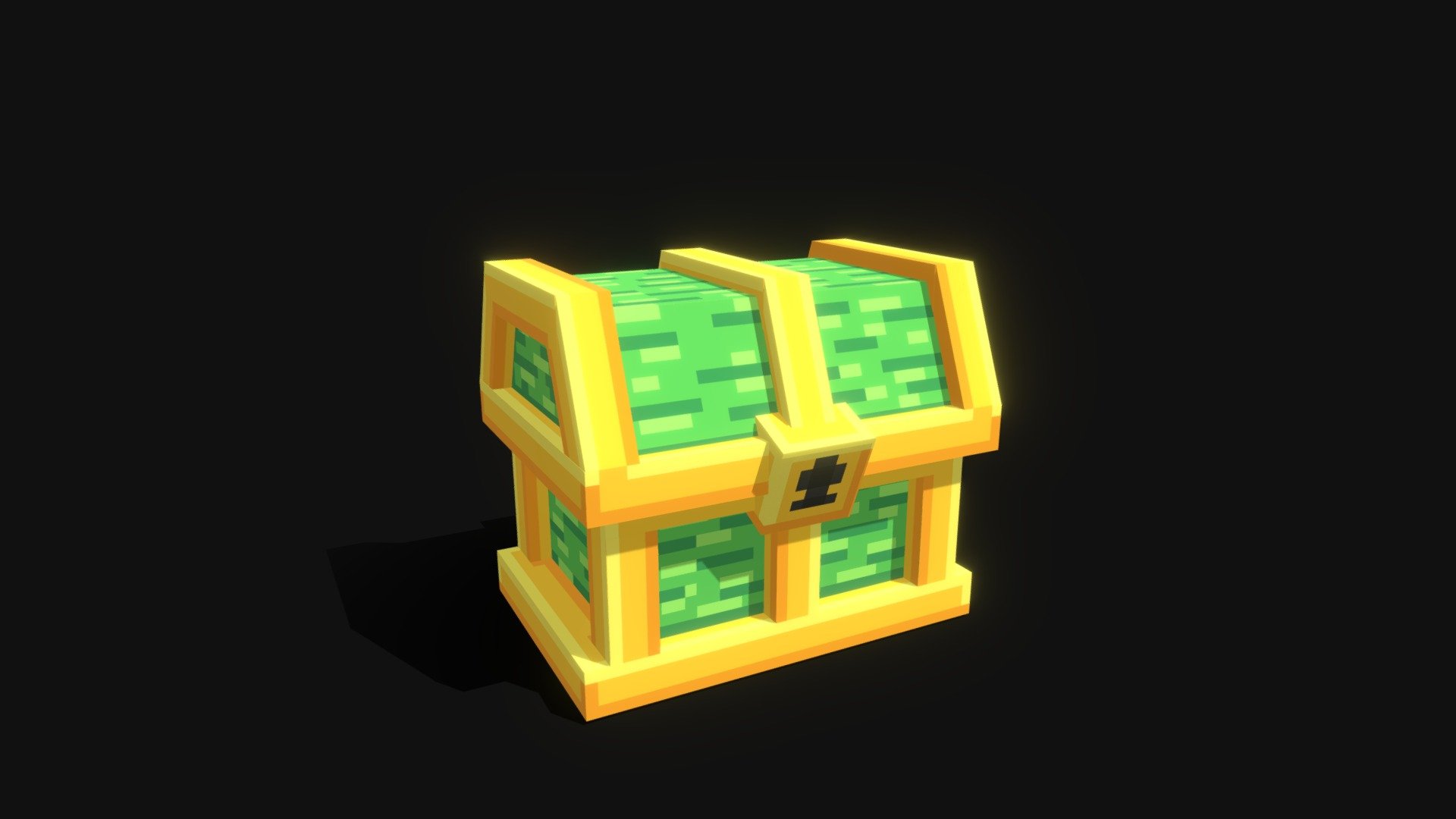 Treasure Chest - 3D model by Nyux xi (@Nyuxxi) [92b4045] - Sketchfab