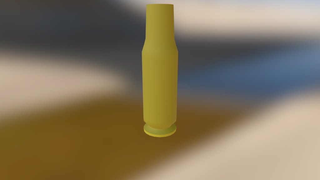 Bullet Casing - 3D model by NightWeaver [92b5a28] - Sketchfab