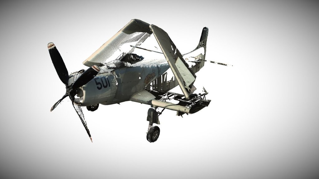 XBT2D-1 Dauntless II - Cloud - 3D model by Geof (@gbb2116) [92b607b ...