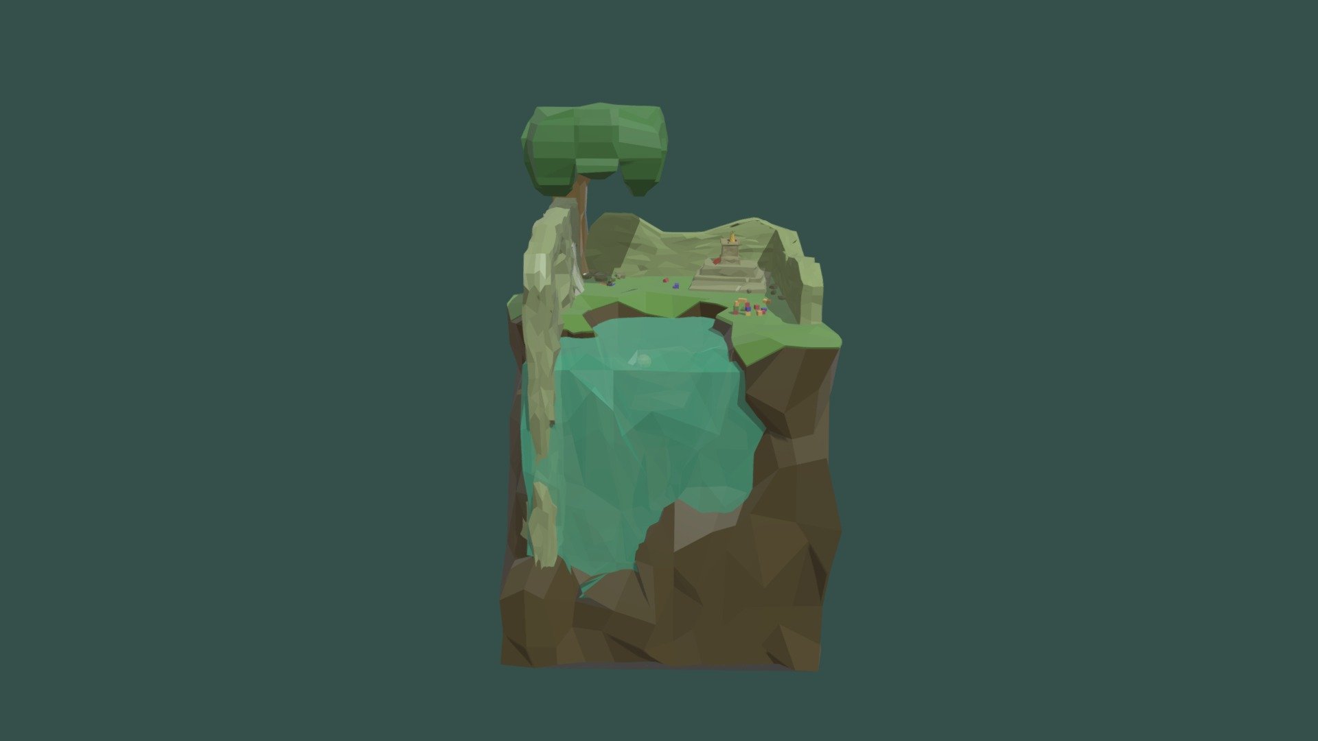 cube world final - 3D model by Ratain [92b685a] - Sketchfab