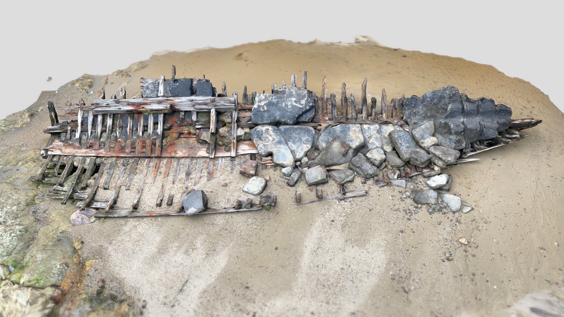 Shipwreck - Download Free 3D model by alban [92b6b5d] - Sketchfab