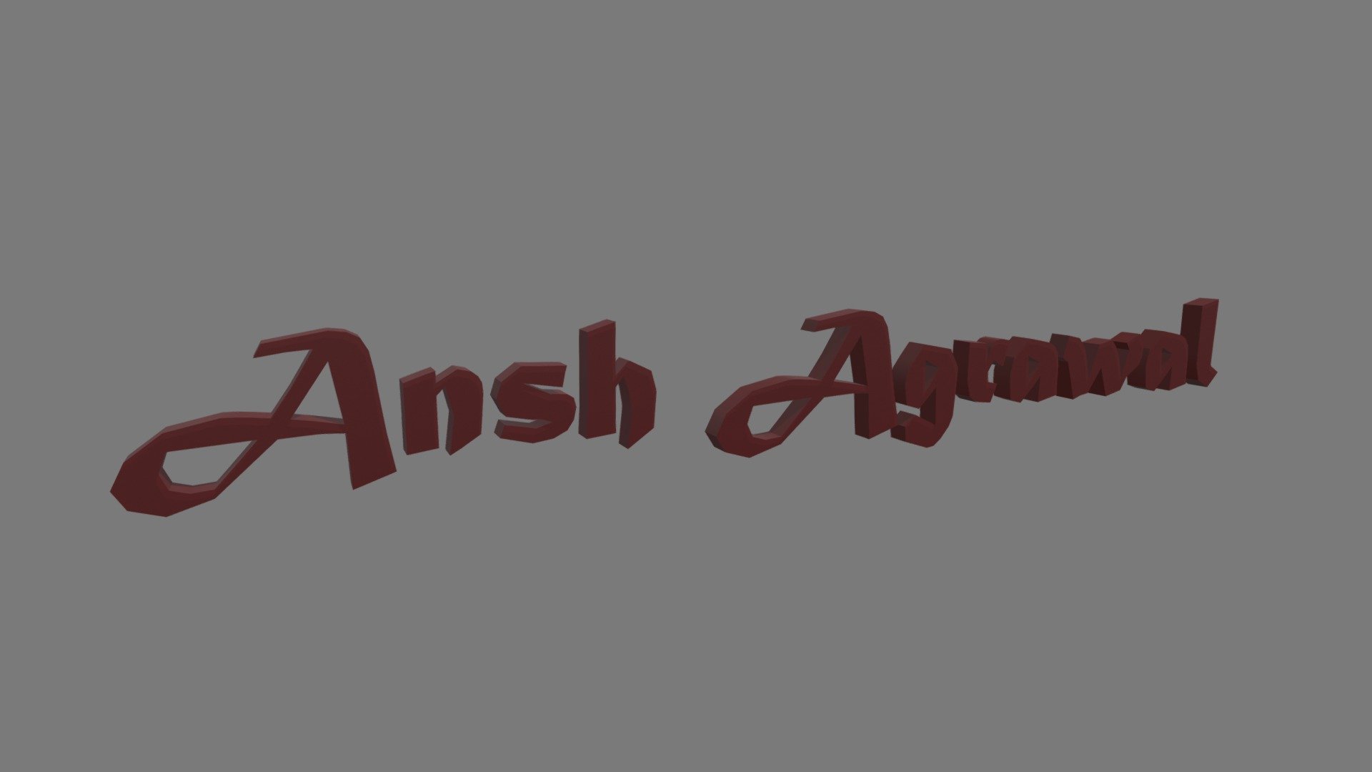 Signature - Download Free 3D model by agraw222 [92b71d8] - Sketchfab