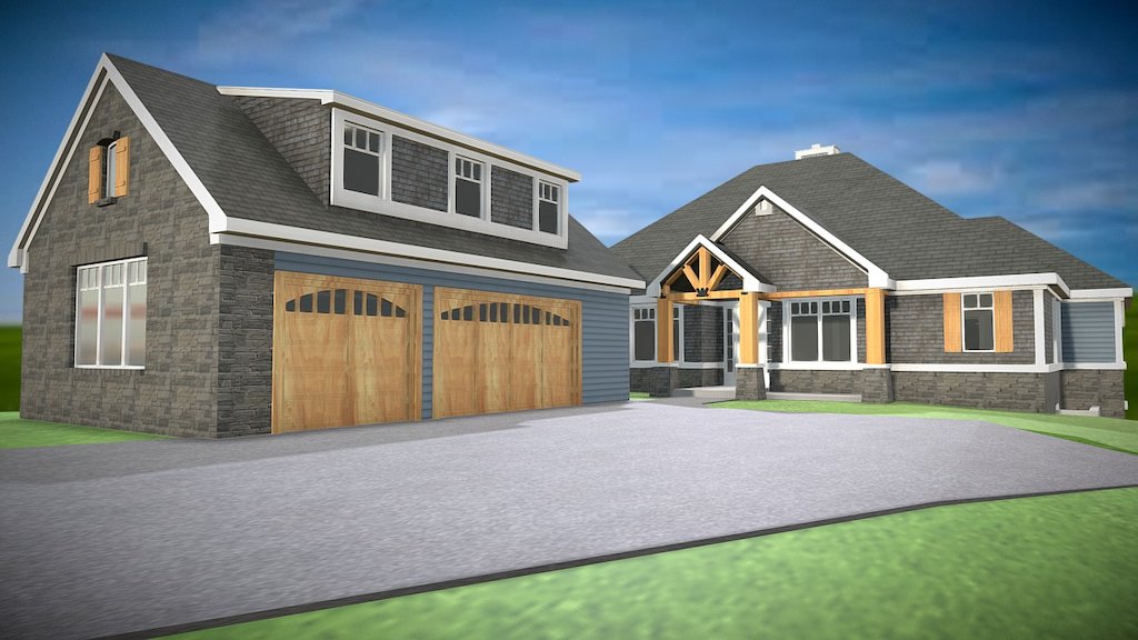 Carroll Residence 02 - 360 spin model of house - 3D model by ...