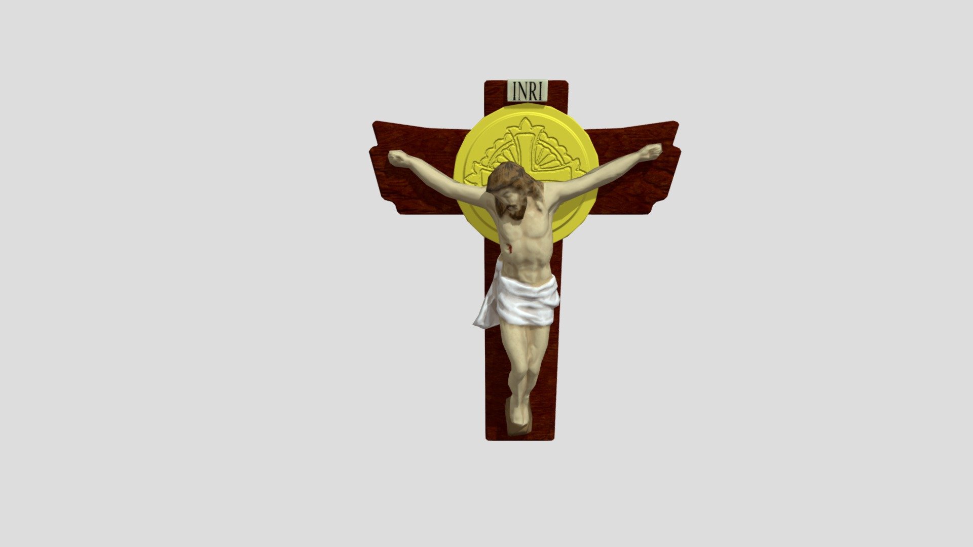 Crucifix - 3D model by TreasuredTeam [92b7fb9] - Sketchfab