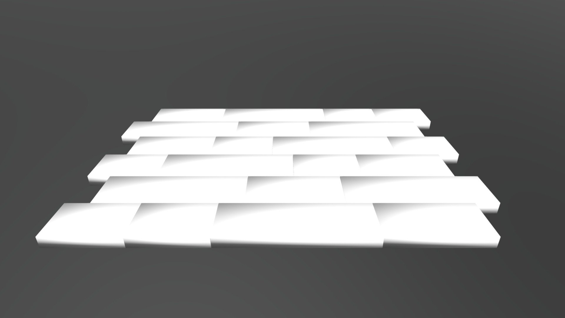 DP087 Sawn Edge Dimensional Running Bond 22 Piec - Download Free 3D ...