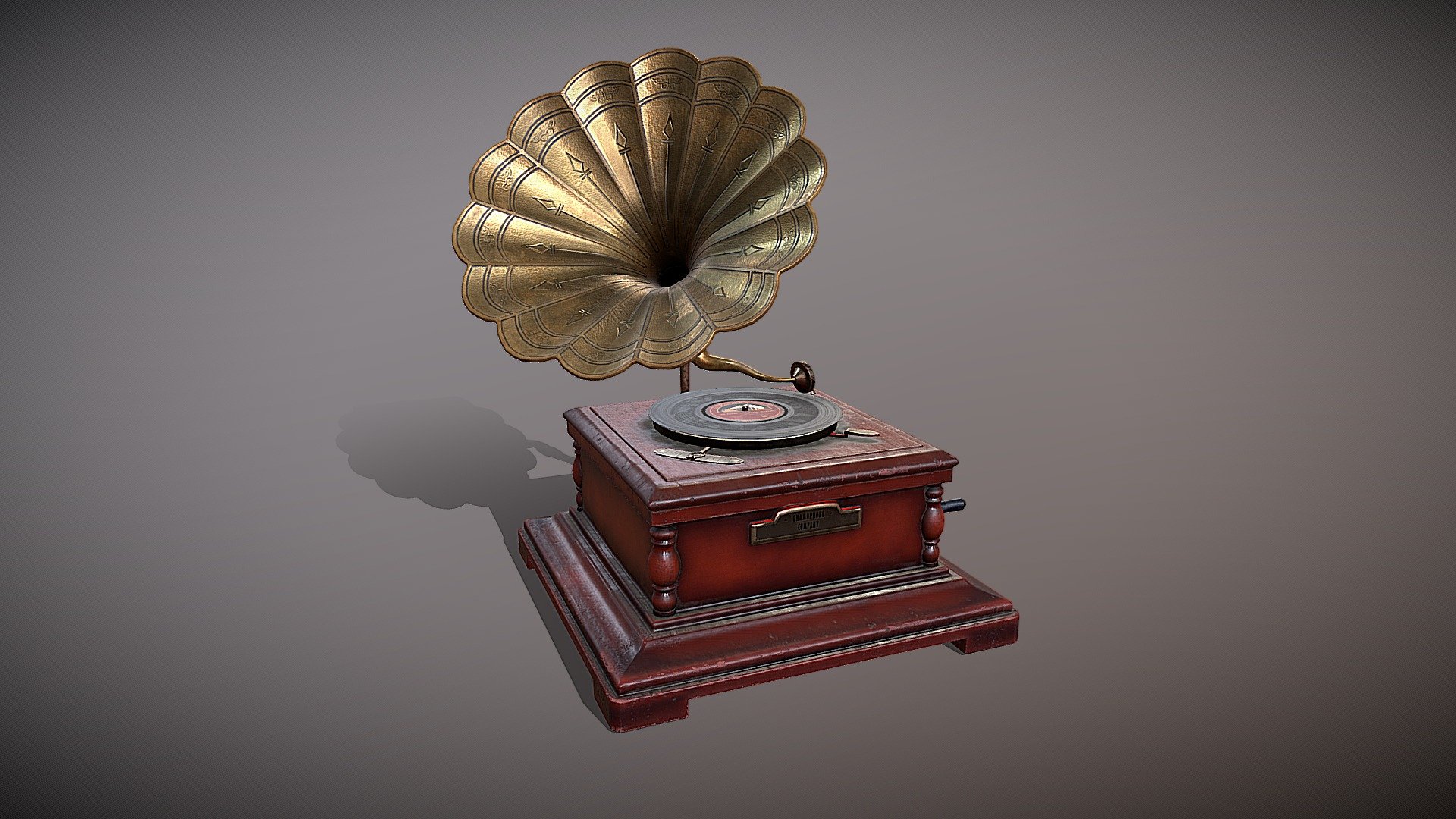 Vintage Asset Pack : Gramophone - 3D model by Marie Infantino ...