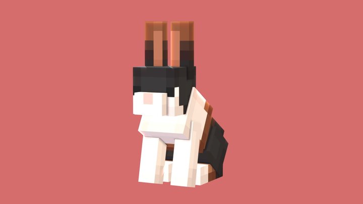 Minecraft_rabbit 3D models - Sketchfab