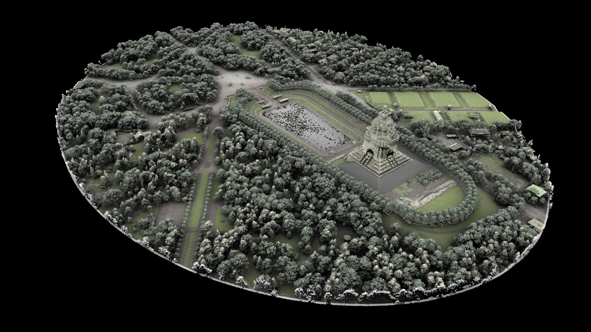 Monument To The Battle Of The Nations - 3D model by Philipp Urech ...