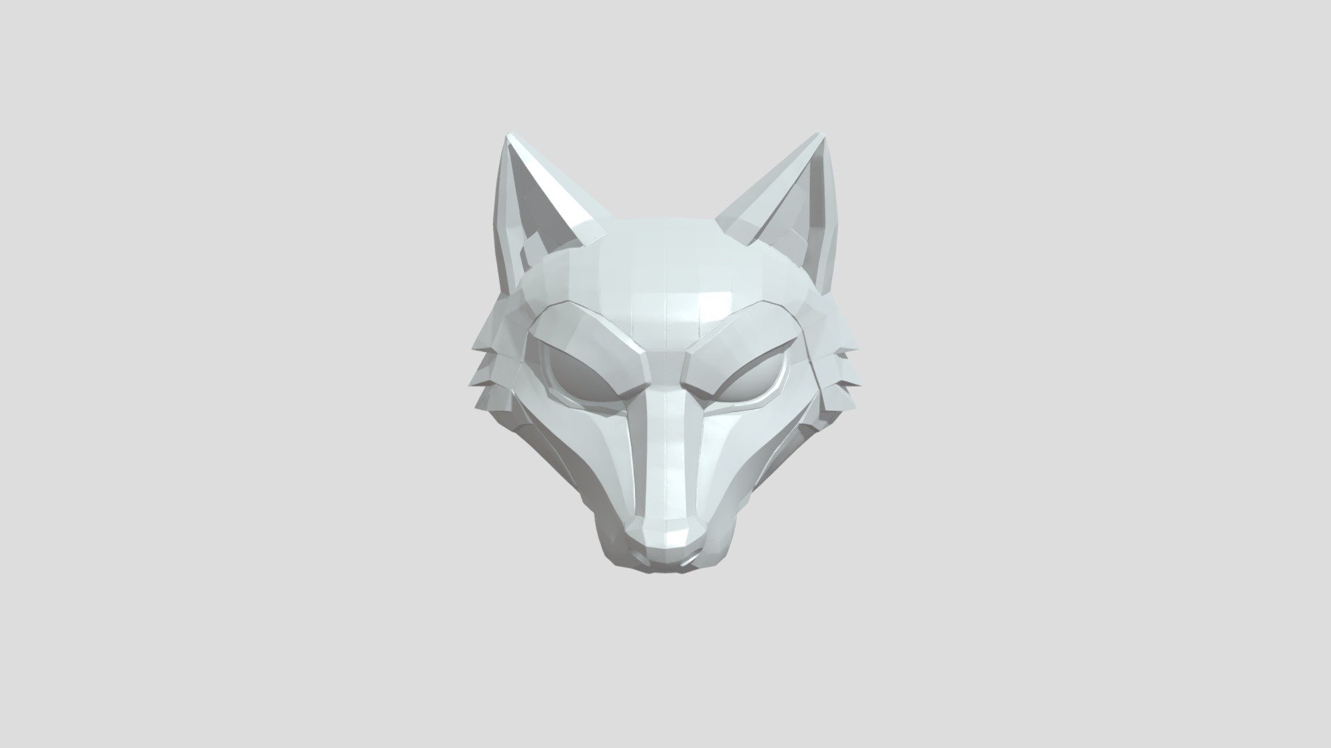 Wolf head 3D model - 3D model by kamaljeetsingh0001 [92bf8e0] - Sketchfab