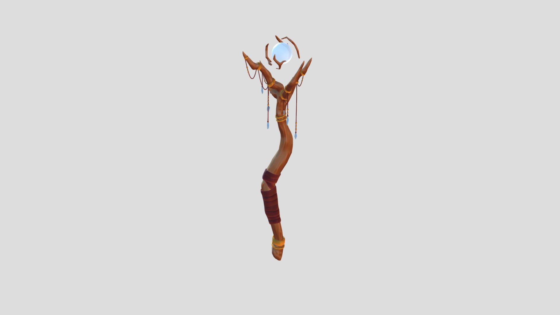 Magic Staff - 3D model by Galaxy_Socks [92c0385] - Sketchfab