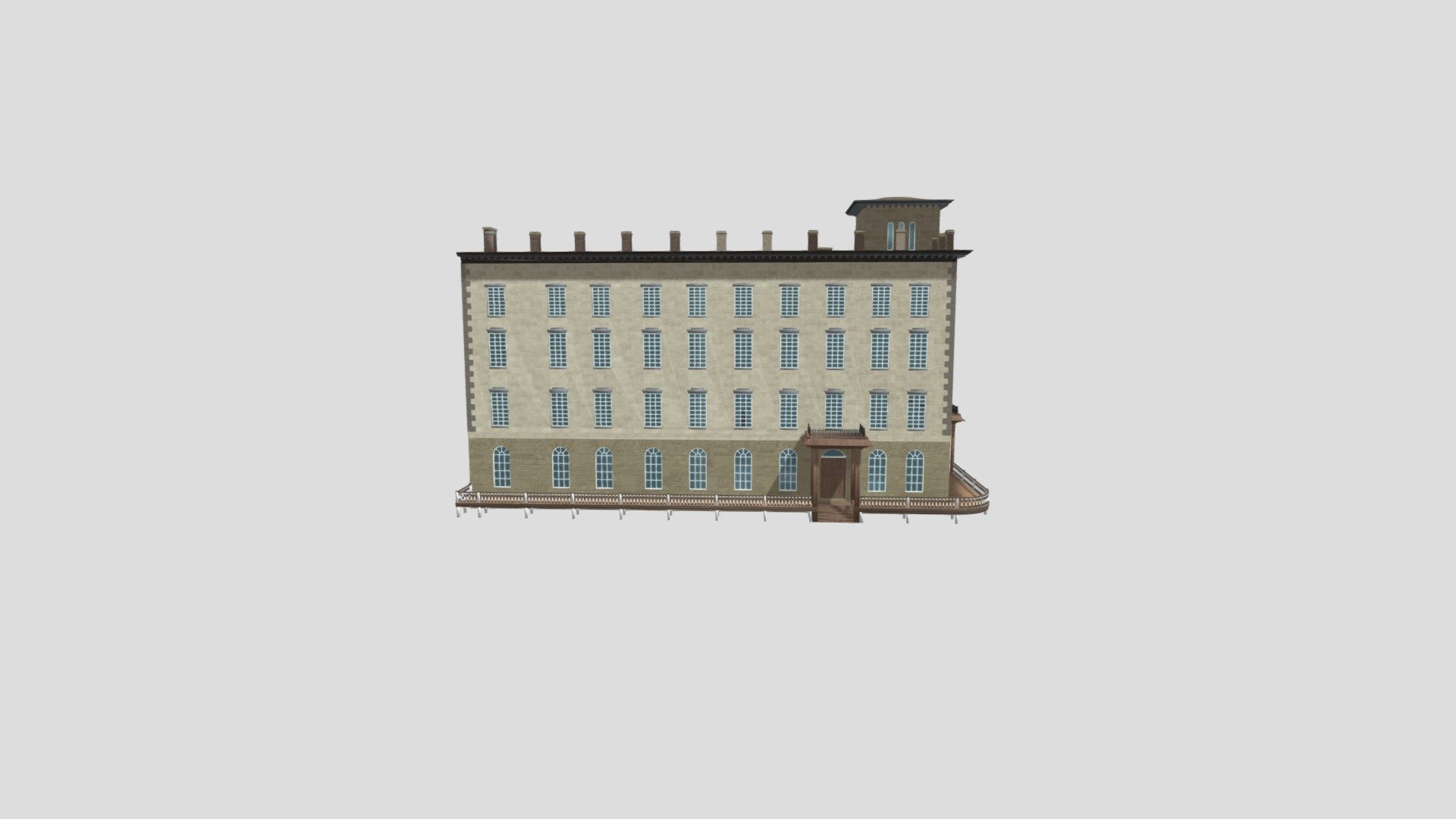 Welland House - 3D model by jbonnett [92c0f48] - Sketchfab