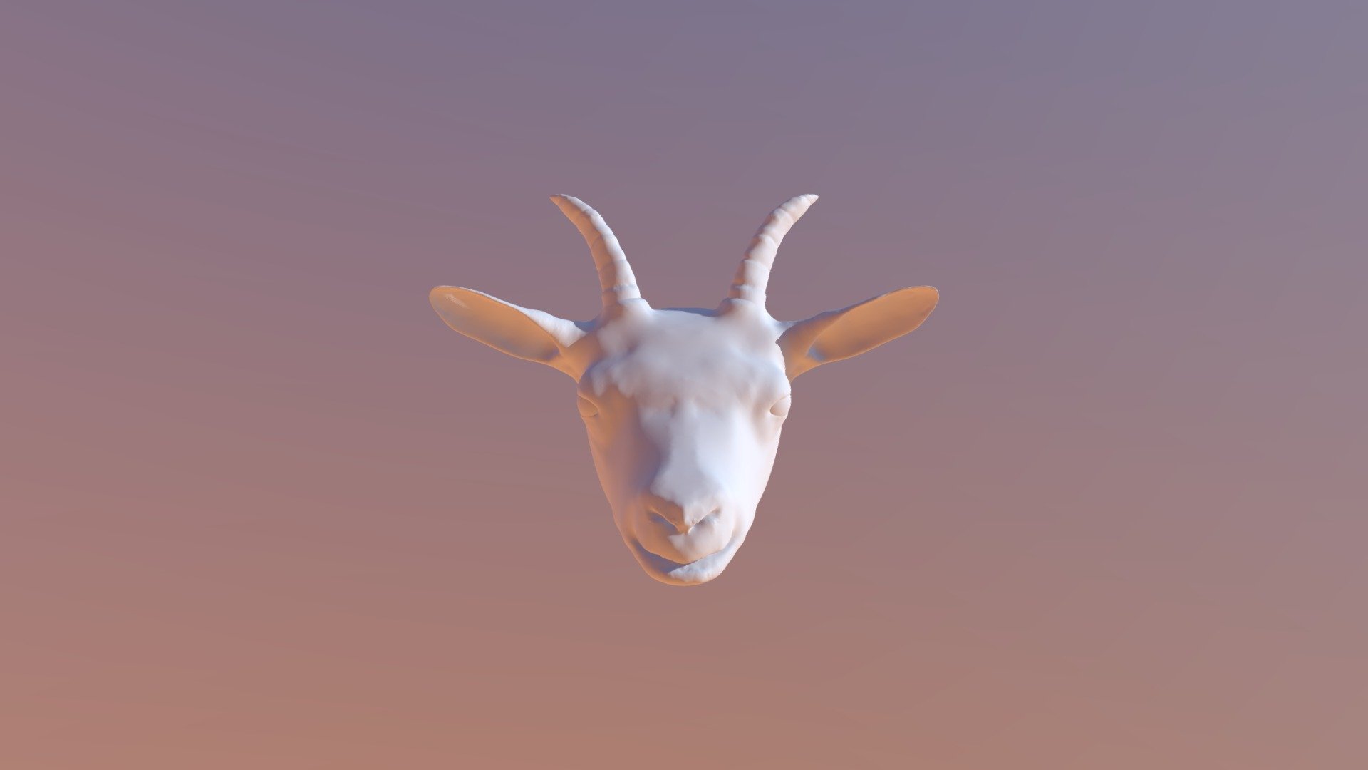 Final Goat - 3D model by Peace909 [92c2be7] - Sketchfab