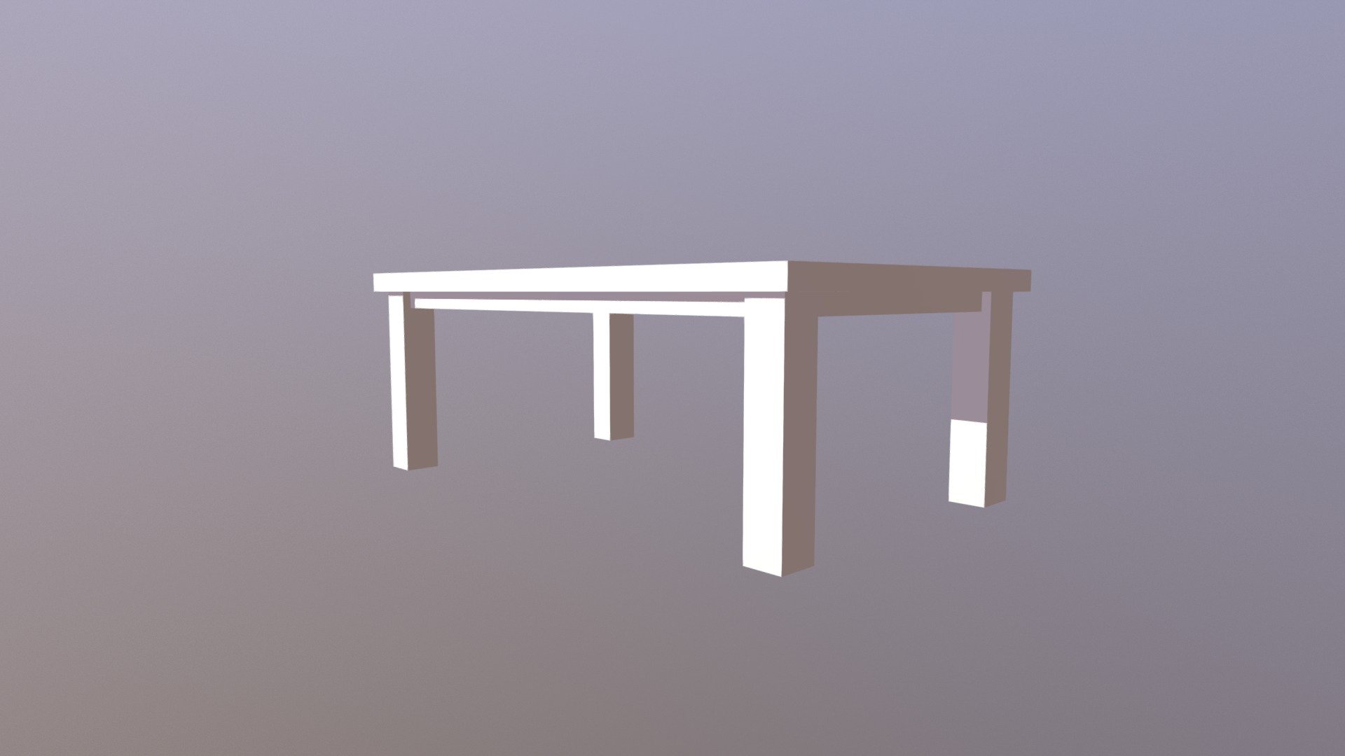 Simple Table - 3D model by sgtscruggs [92c2dd3] - Sketchfab