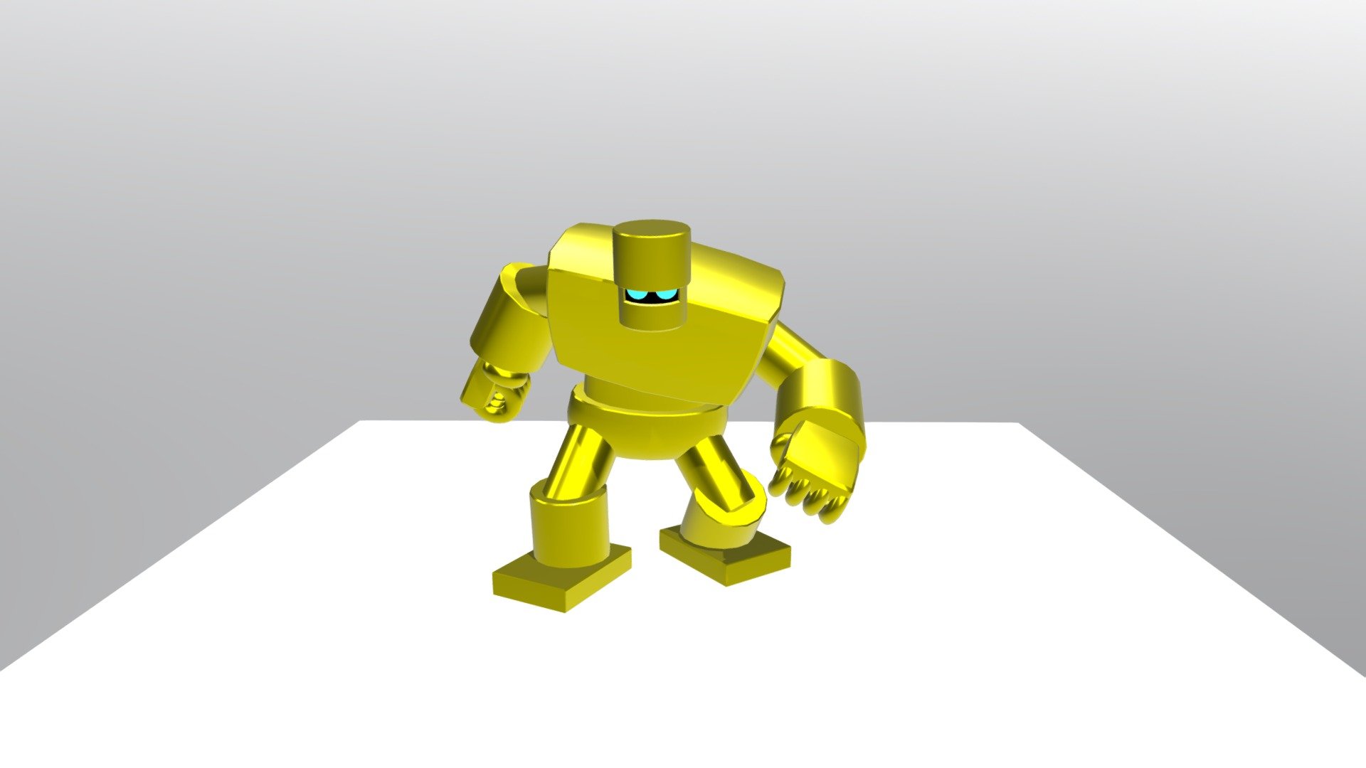Gold Man (DQ) - 3D model by Weronwel (@weronwol) [92c4d1f] - Sketchfab