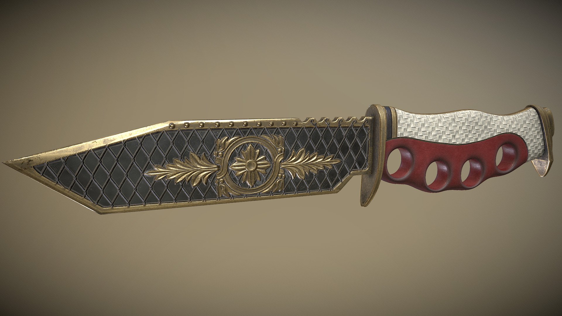 Harbinger Knife - Luxury - 3D model by BadtRIP (@badtripbg) [92c4e85 ...