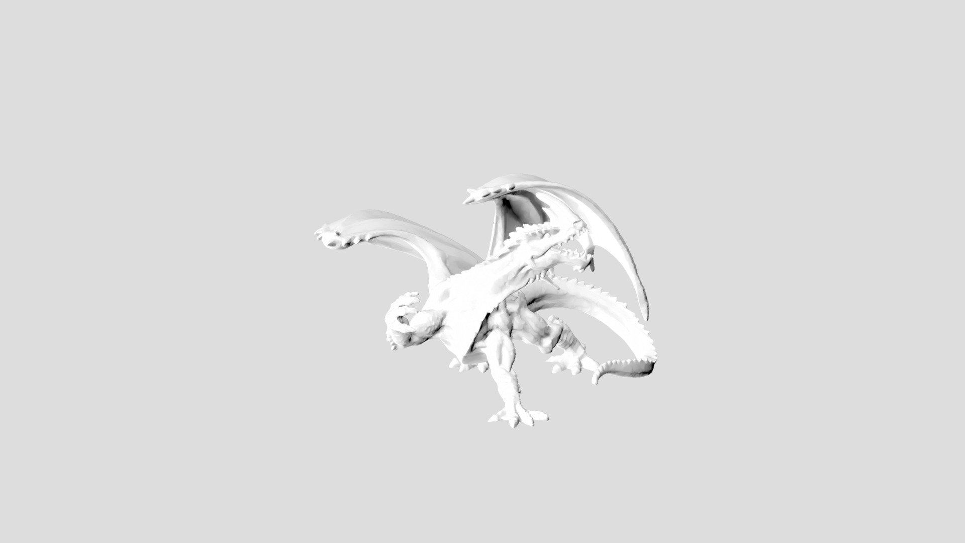 4_Dragon - 3D model by almaz1 [92c588b] - Sketchfab
