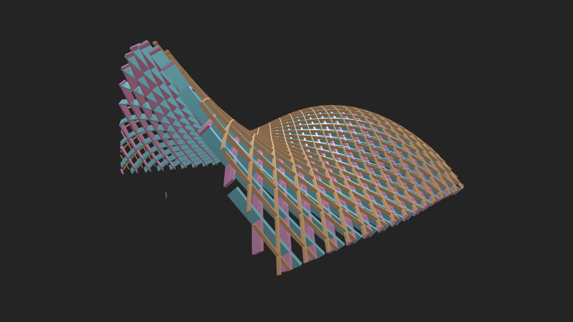 Shell Pavilion - 3D model by William Suyoto (@willie.itb) [92c6df3 ...