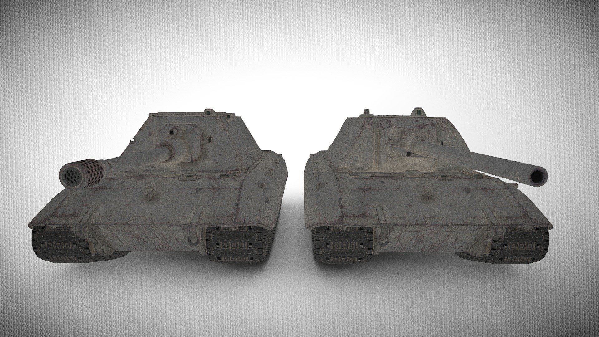 E-100 (World of Tanks) - Download Free 3D model by JUSTGAME [92c7215 ...