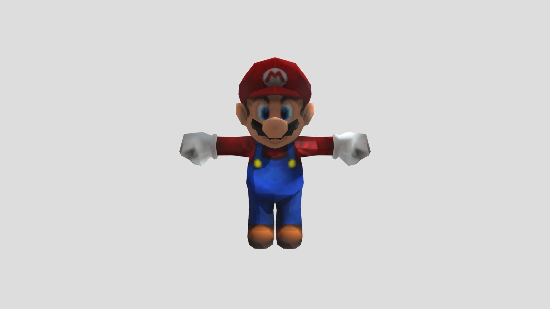 Mario Galaxy Mario T-Pose NDS - Download Free 3D model by xdanni1984x ...