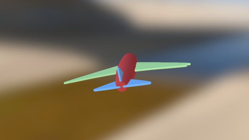 Simple Plane By Gravity - 3D model by matthewlincheck [92c8682] - Sketchfab