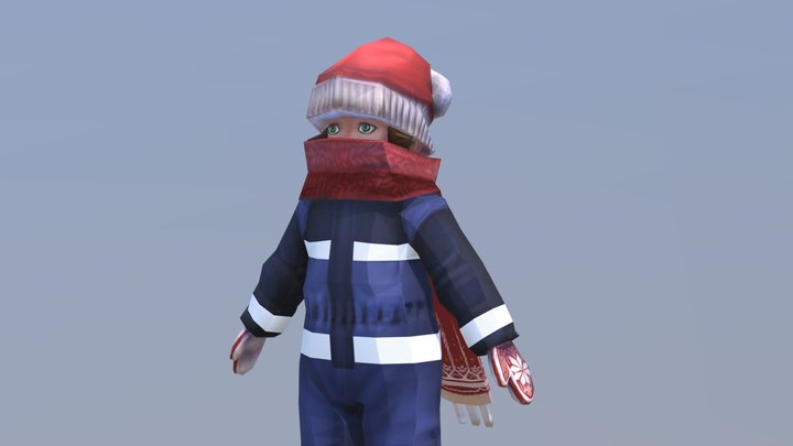 Winter-character 3D models - Sketchfab