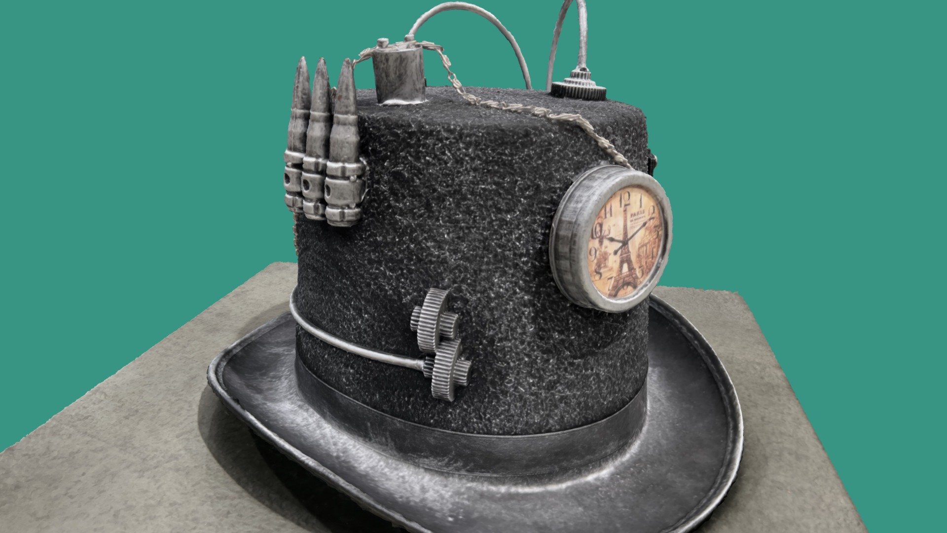 Clockhat - Download Free 3D model by GuyFawk3s [92cb14d] - Sketchfab
