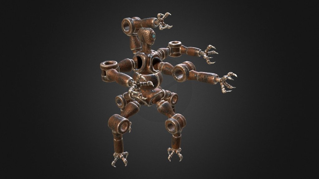 Octobot2 - 3D model by piacenti [92cb85e] - Sketchfab