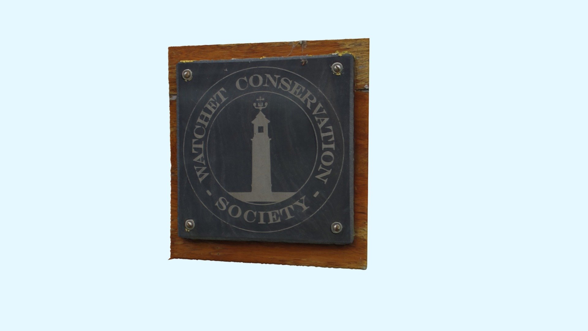 Watchet Conservation Society Sign - Download Free 3D model by Bob ...