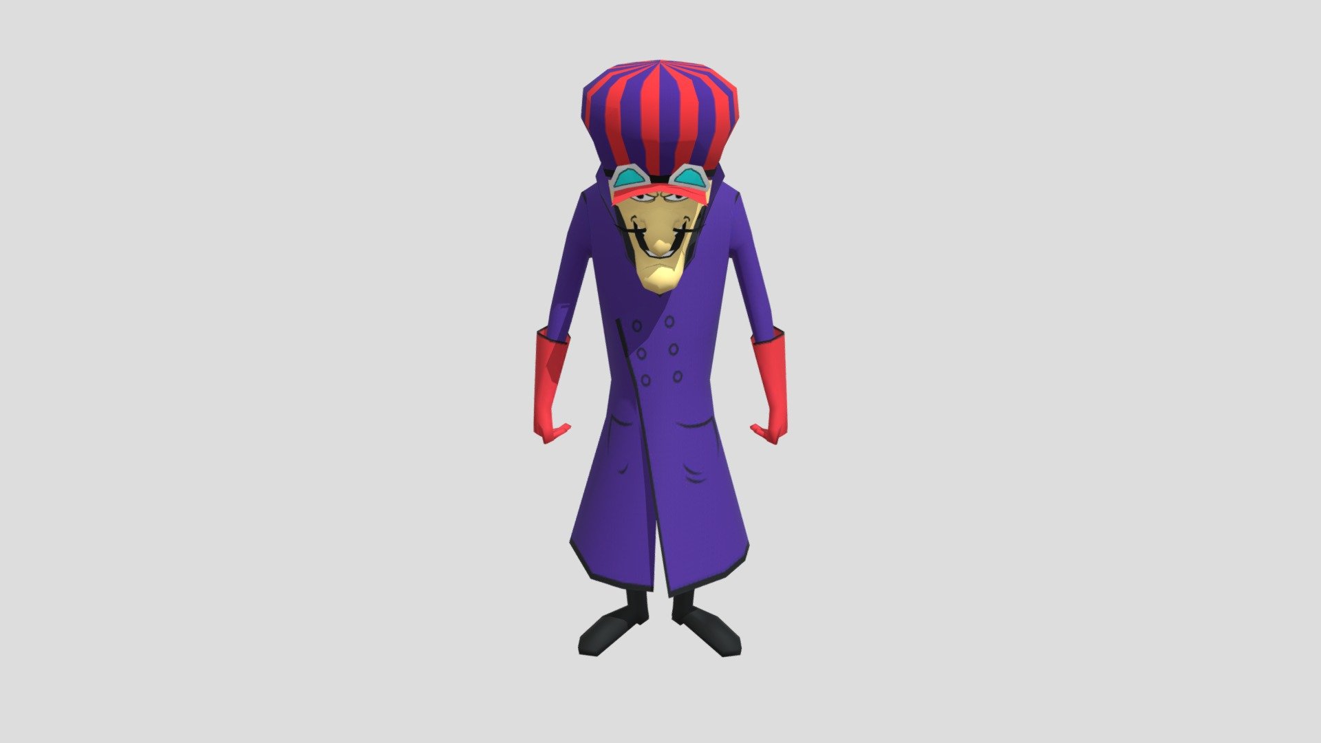 Dick Dastardly (Wacky Races) - Download Free 3D model by Guilherme ...