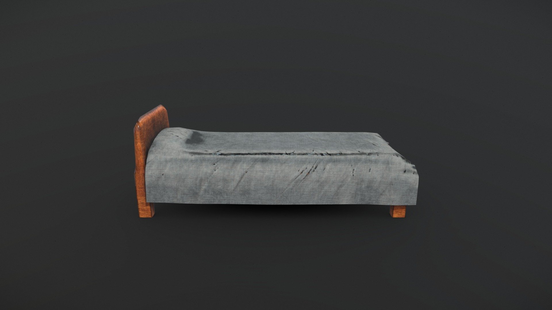 Bed - "SMU" Game Asset - 3D model by Simone Saccomandi ...