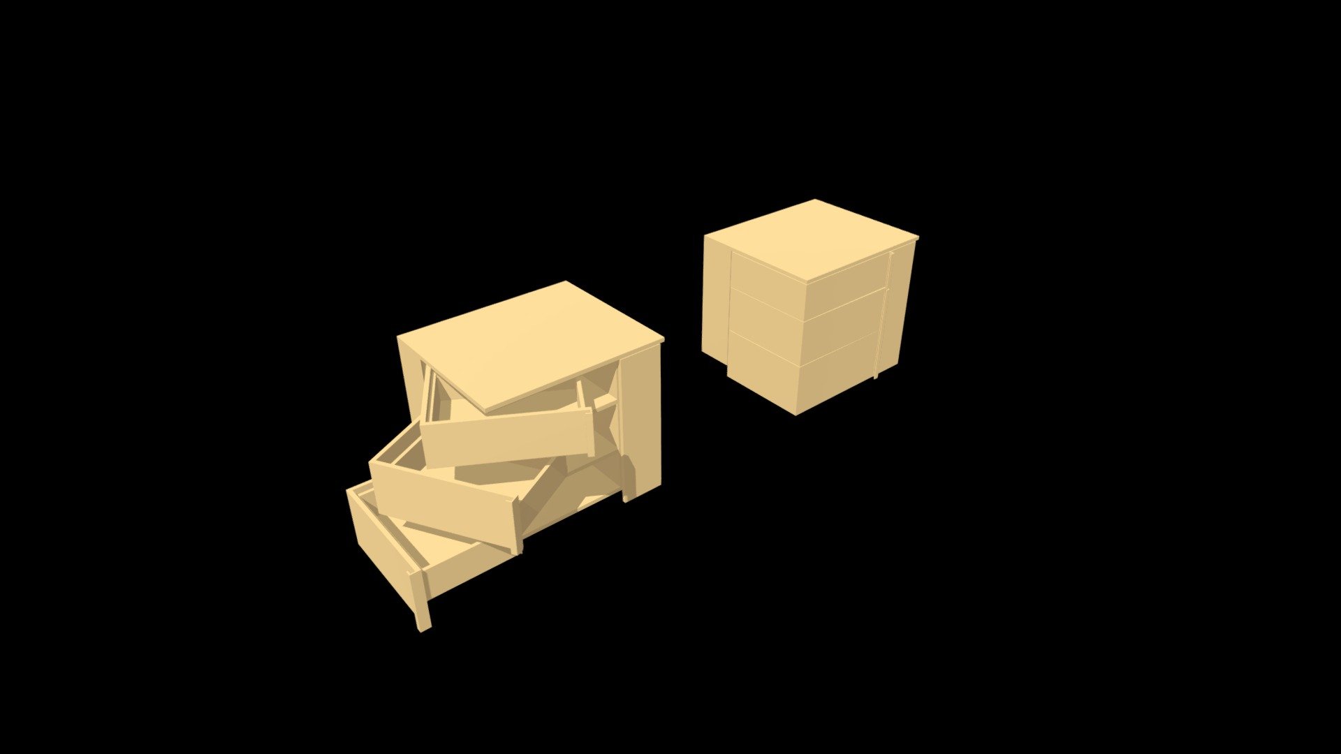 Pivot Drawers - Download Free 3D model by lucas42 [92d04f1] - Sketchfab