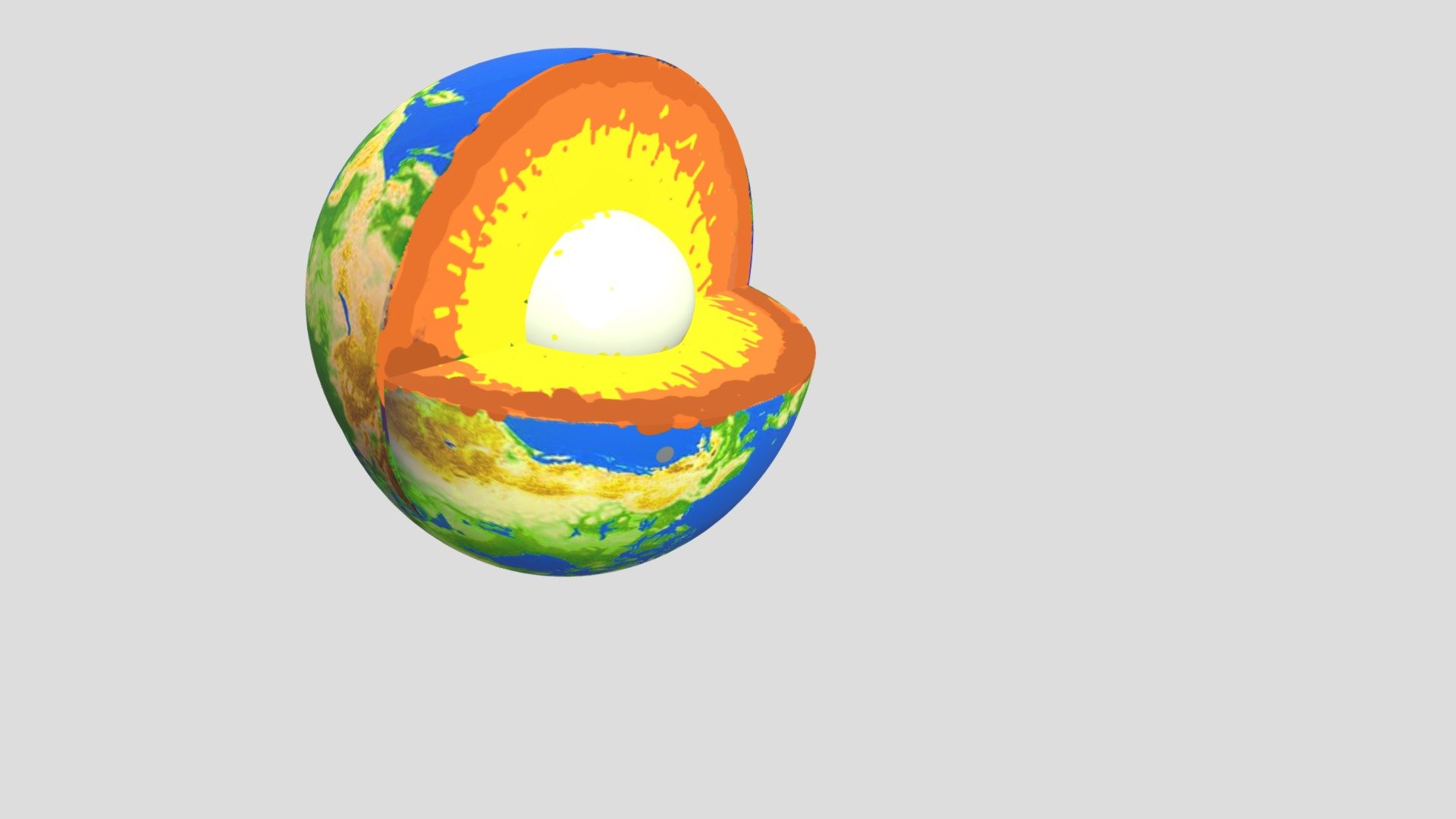 Inti Bumi - 3D model by dincedki08 [92d078b] - Sketchfab