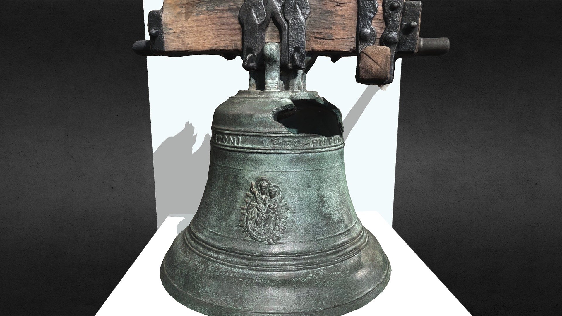 Matthias Church Hussar Tower Bell 1724 - 3D model by Digitales ...