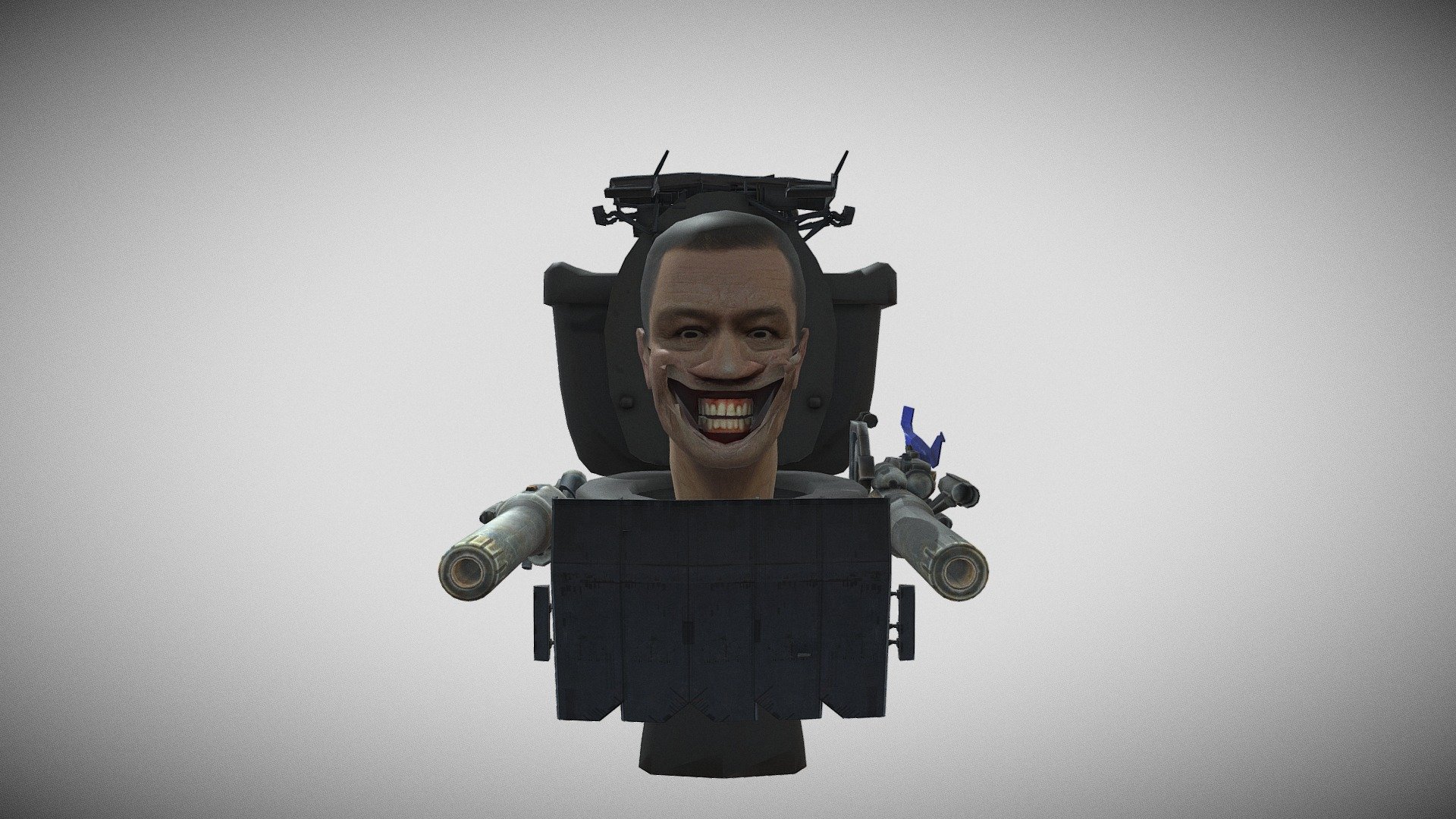 Skibid Shield - 3D model by Toilet (@ToiletFax) [92d19e6] - Sketchfab