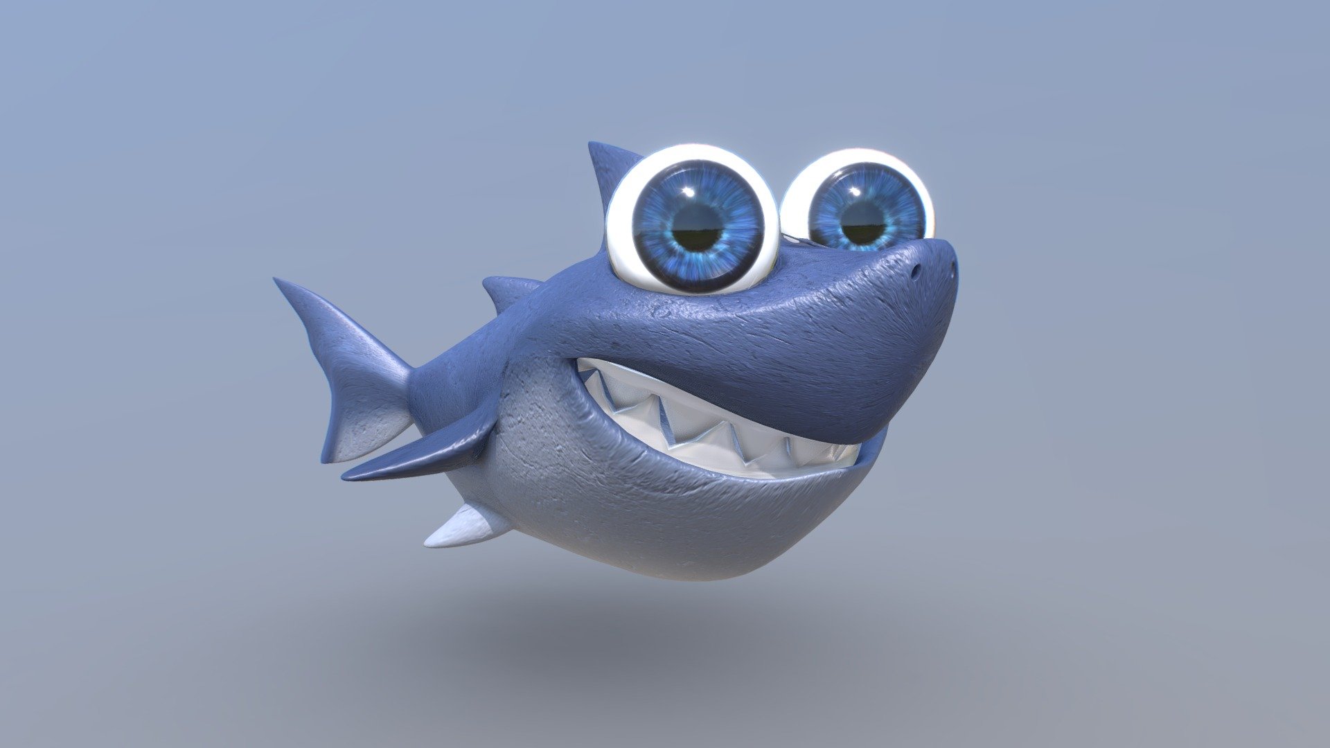 Tiburcio Shark Model - 3D model by MemoRorschach [92d4715] - Sketchfab