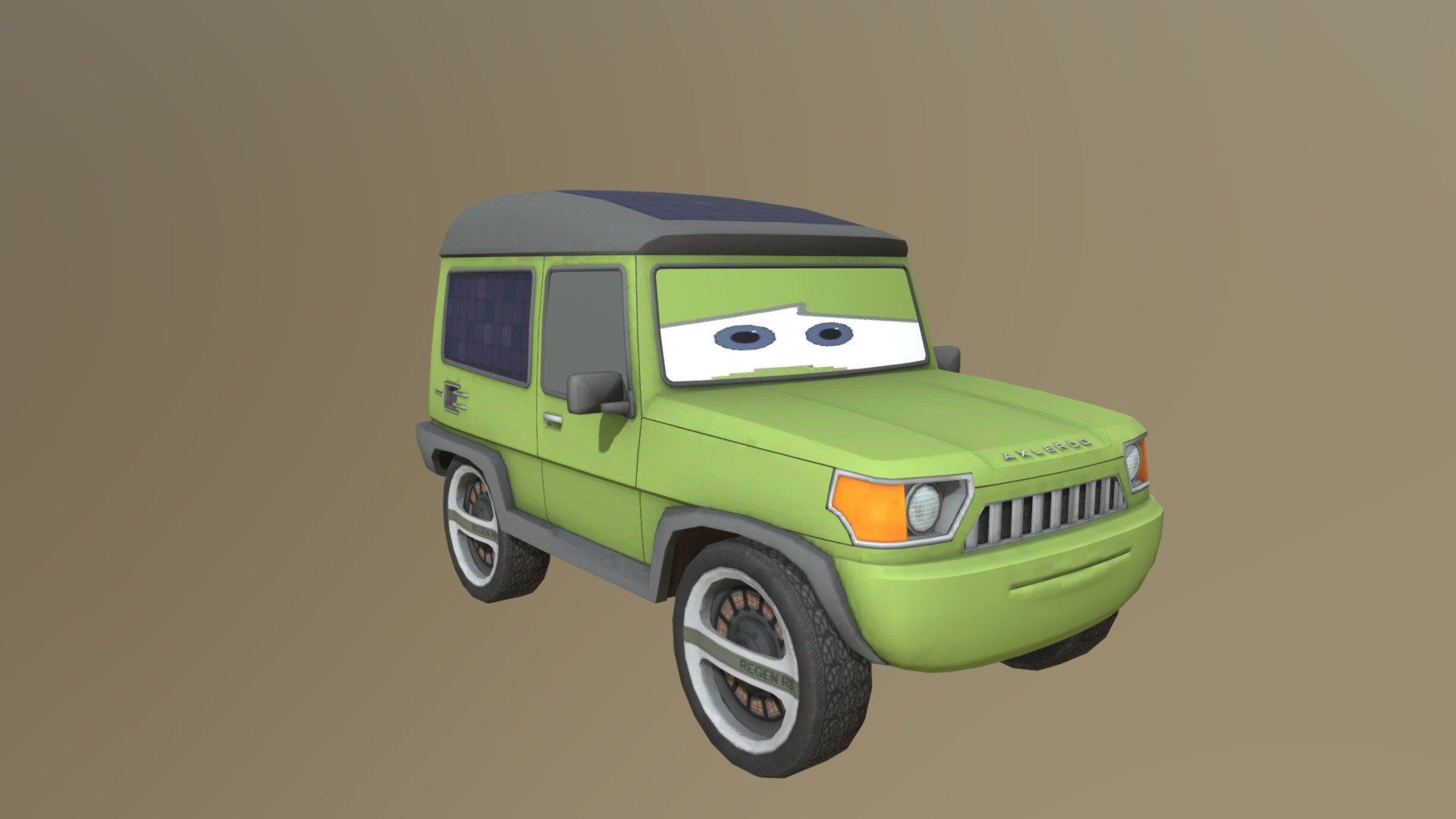 Miles Axlerod Cars 2 Game wii - 3D model by Bridget Goins ...