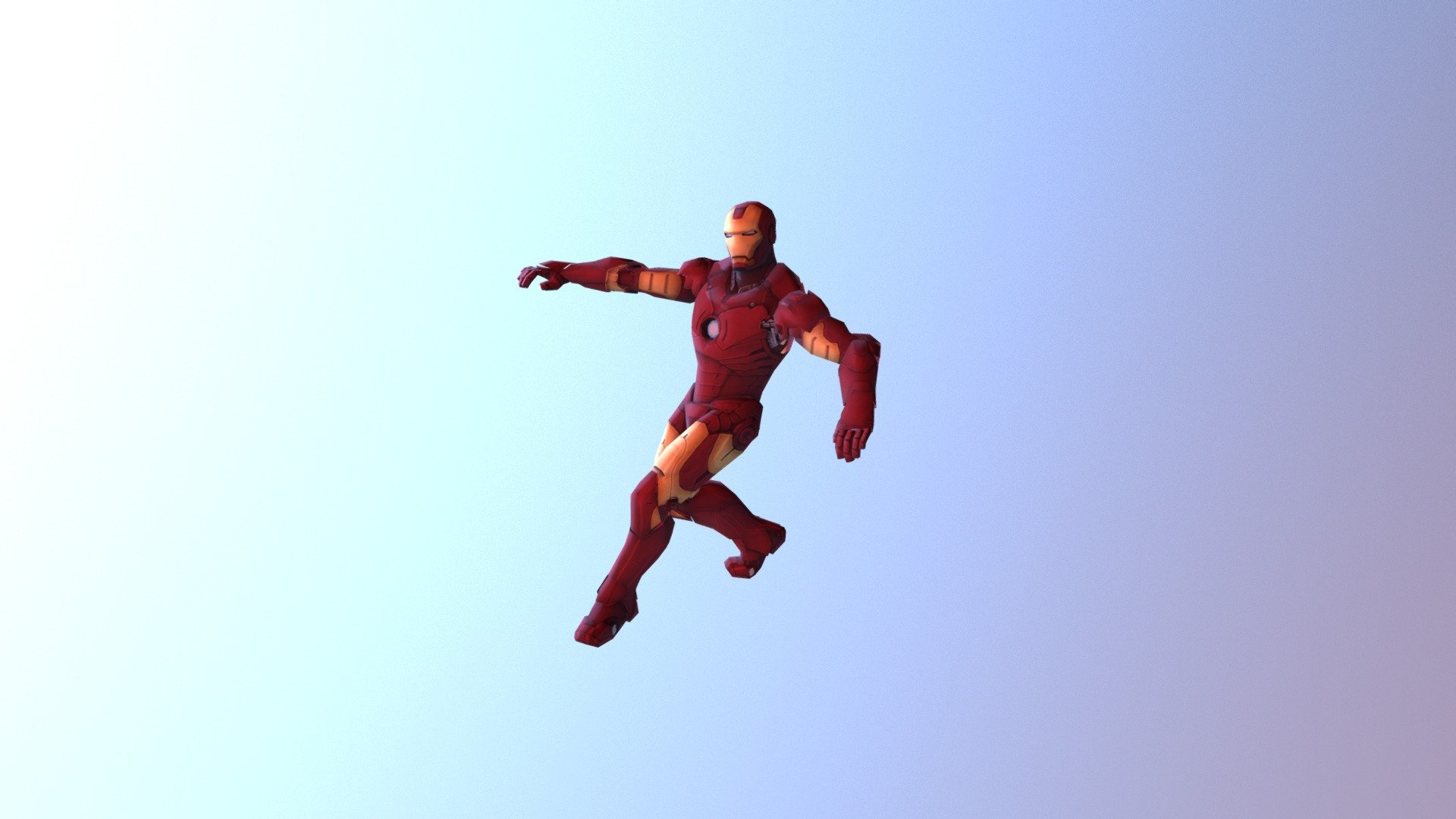 Iron Man - 3D model by divyakandrakonda [92d7548] - Sketchfab