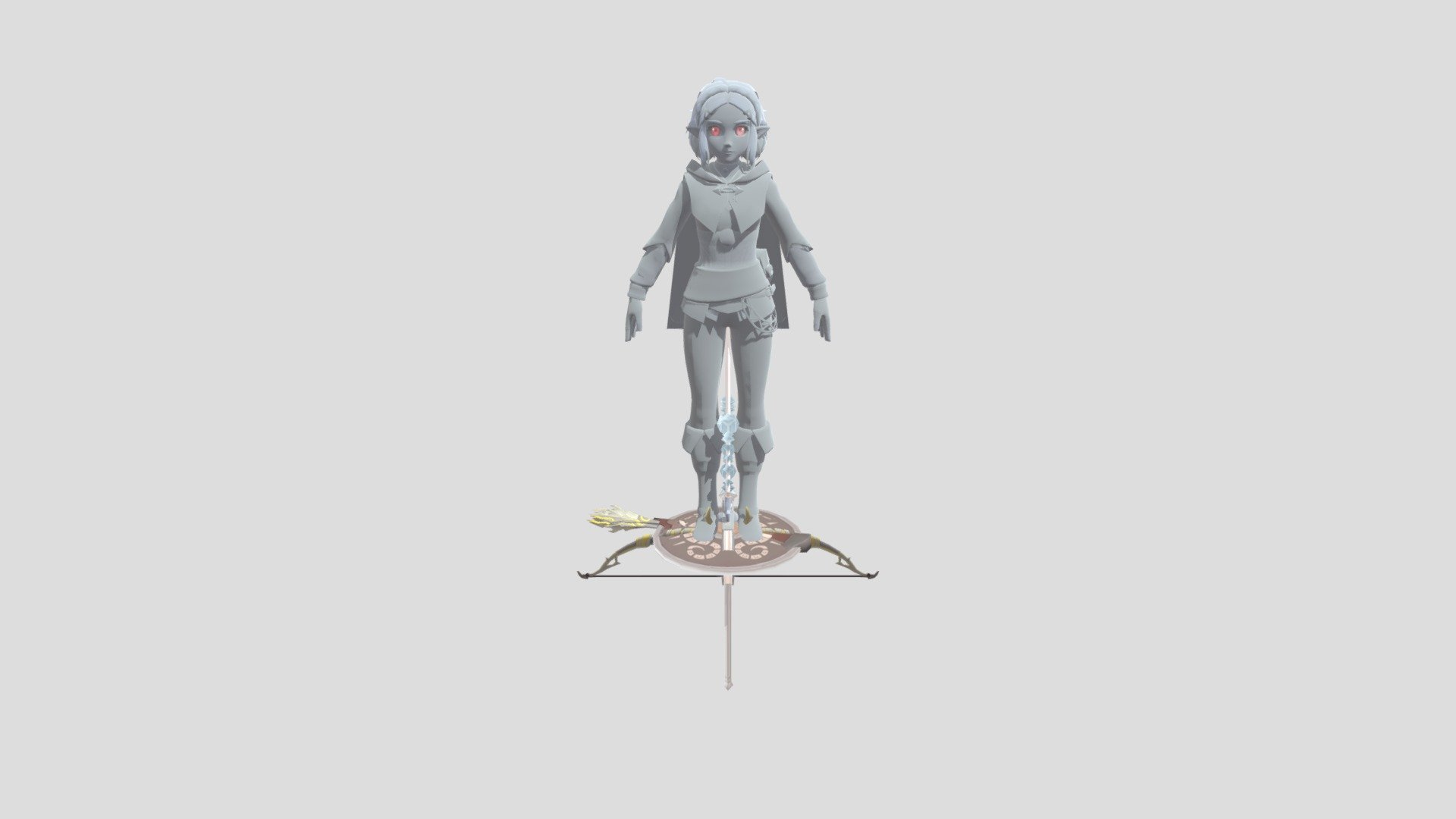Zelda_rig3 - Download Free 3D model by dregonmac [92d77a2] - Sketchfab