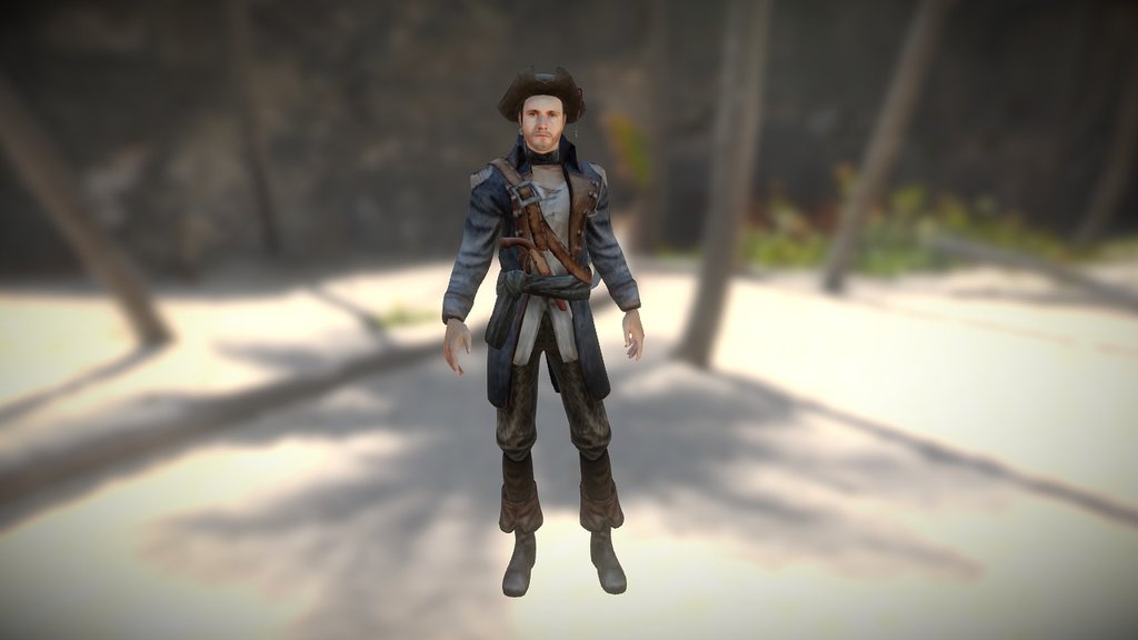 Captain Percival O'Silly – Animated - 3D model by Wolf3D (@wolfprint3d ...