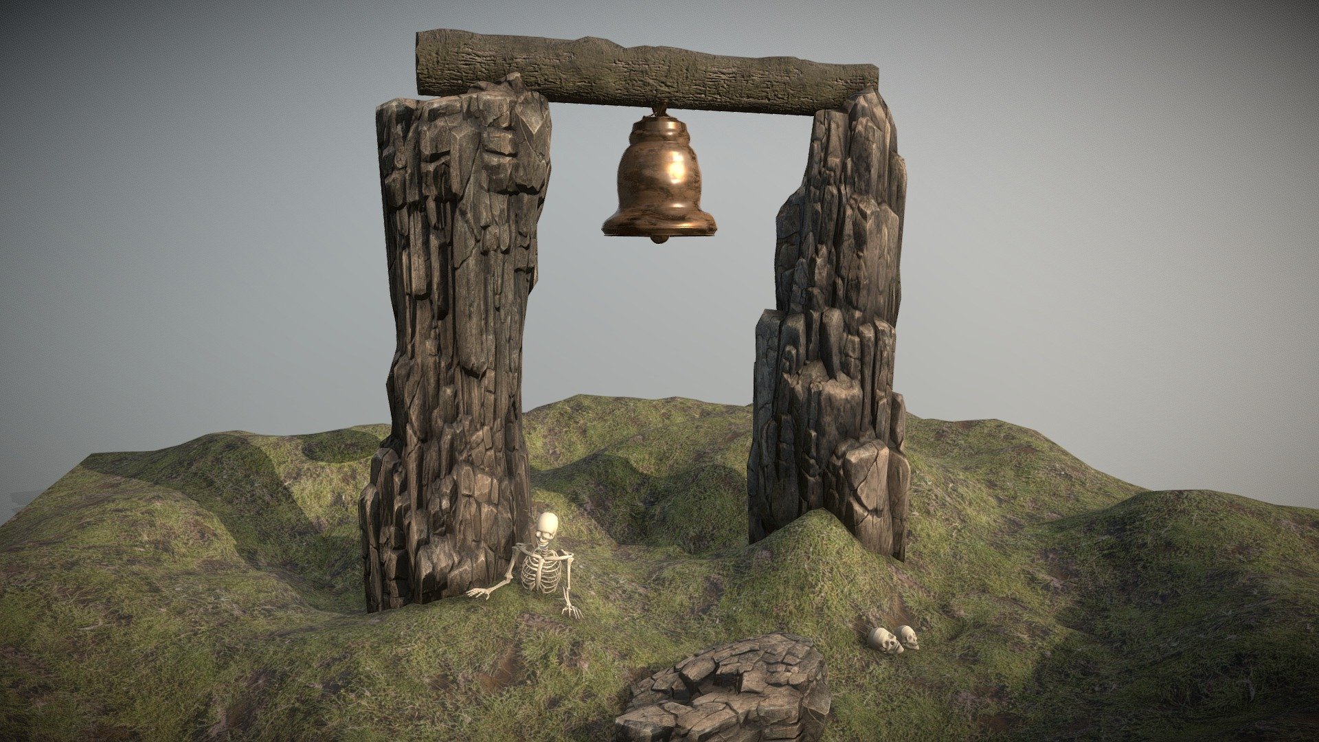 The Bell Of Immortality - 3D model by sanabilasrar [92da110] - Sketchfab