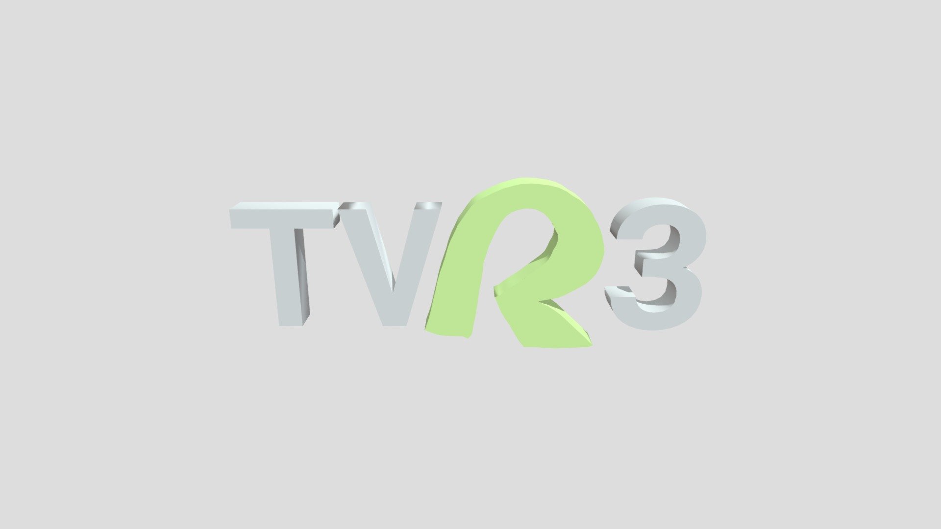 TVR 3 LOGO - Download Free 3D model by Giorgos kyriacou (@kyriacoupanayiotis) [92da8cd] - Sketchfab