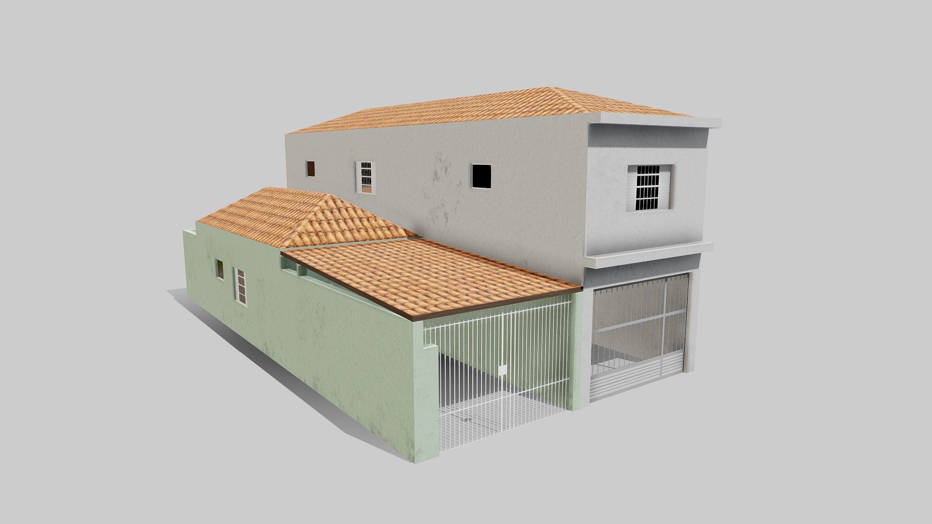 Brazilian houses - 3D model by Vinicius Mendonça (@viniciustk) [92dc385 ...